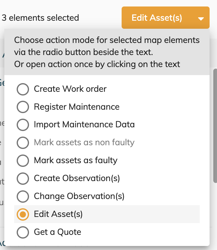 Asset Management - create/edit/delete